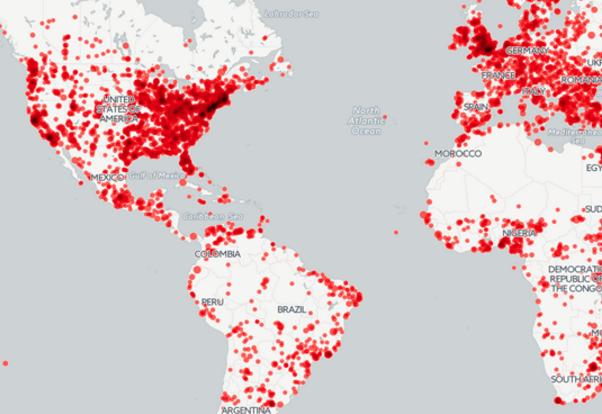 Sexual And Gendered Violence Mapped Across The World The Gdelt Project